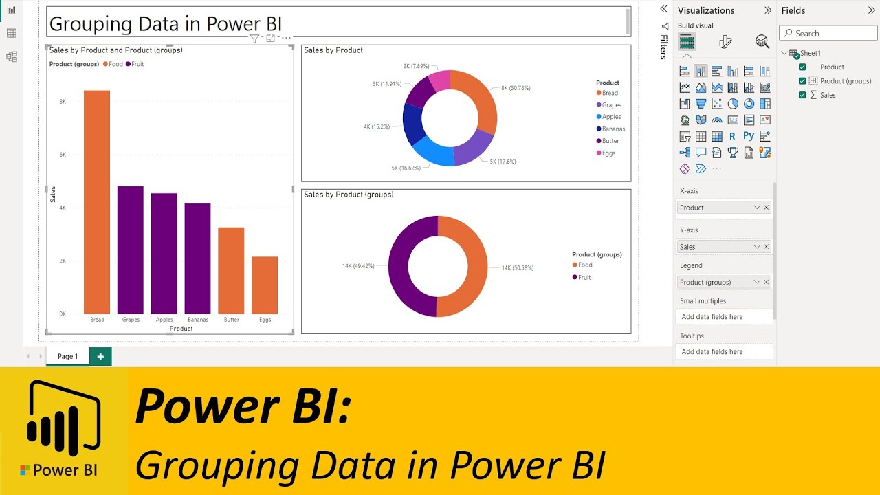 Grouping Data in Power BI - Virtual School